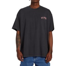 Billabong T-Shirt »Collision« Washed Black XS XS Stoff: Baumwollstoff [210 g/m2]