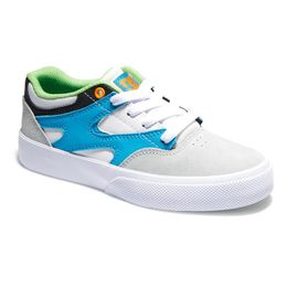 DC Shoes Sneaker »Kalis Vulc« Grey/White/Blue 2,5(33,5) 2,5(33,5) Obermaterial: Wildleder-, Nubukleder- oder...