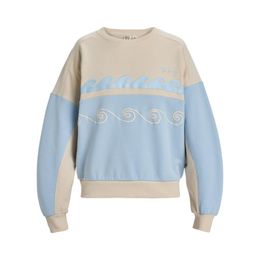 Roxy Sweatshirt »Waves Of Nature« Parchment M M Stoff: gebürsteter...