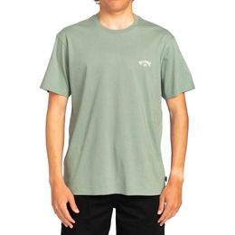 Billabong T-Shirt &raquo;Arch&laquo; Sage M M Stoff: Baumwoll-Jersey-Stoff [160 g/m2]