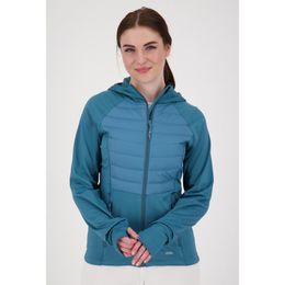 LPO Hybridjacke &raquo;PAM II WOMEN&laquo; auch in Gro&szlig;en Gr&ouml;&szlig;en erh&auml;ltlich petrol 46 (L) 46 (L) Hybridjacke im au&szlig;ergew&ouml;hnlichen Materialmix