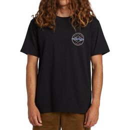Billabong T-Shirt »Rotor Diamond« schwarz M M Material: Baumwollstoff [160 g/m2]