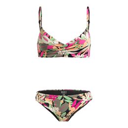 Roxy Triangel-Bikini »Printed Beach Classics« Anthracite Palm Song S M - Cup B Cup B M Kollektion: „PT Beach Classics"-Kollektion