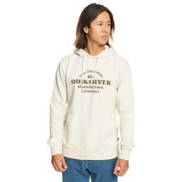 Quiksilver Hoodie &raquo;Tradesmith&laquo; wei&szlig; L L Material: French-Terry-Stoff aus...