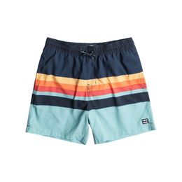 Billabong Badeshorts »All Day Stripes« Blue Material: Surf-Suede-Stoff aus recyceltem...