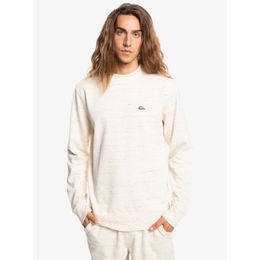 Quiksilver Sweatshirt »Bay rise« Antique White Spacedye L L Stoff: Baumwolle ...