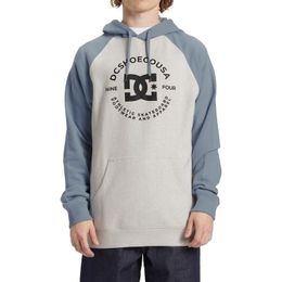 DC Shoes Kapuzensweatshirt »DC Star Pilot« Snow Heather/Ashley Blue S S Material: Mittelschweres French Terry aus...