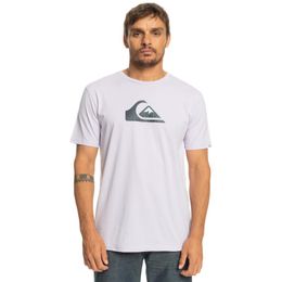 Quiksilver T-Shirt »Comp Logo« Pastel Lilac S S Stoff: leichter Baumwoll-Jersey [160 g/m2]