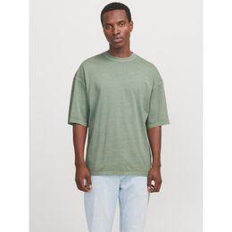 Jack & Jones JACK & JONES Rundhalsshirt »JJECHARGE FADED TEE O-NECK NOOS« mit Rundhalsausschnitt Iceberg Green M M T-Shirt von Jack & Jones