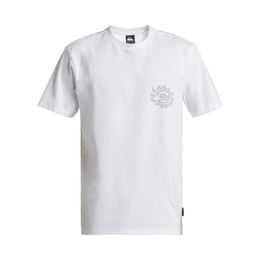 Quiksilver T-Shirt »In Good Hands« White M M Material: Baumwollstoff aus Open-End-Garn [220...