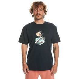Quiksilver T-Shirt »Neverending Surf« Navy Blazer XS XS Stoff: Baumwoll-Jersey-Stoff [160 g/m2]