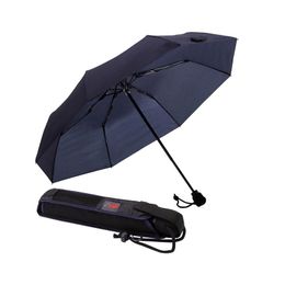 Euroschirm Taschenregenschirm &raquo;light trek&laquo; kompakte Gr&ouml;&szlig;e, mit integriertem Kompass im Griff marine