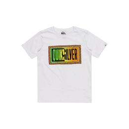 Quiksilver T-Shirt »Day« White 12(148-156cm) 12(148-156cm) Stoff: Baumwollstoff [160 g/m2]