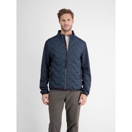 Lerros Herren Lerros Steppjacke &raquo;Lerros Sportliche Hybrid-Jacke&laquo; ohne Kapuze Wasser- und windabweisend blau XL