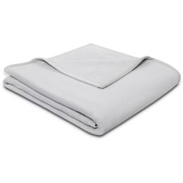 Biederlack Wohndecke »Cotton Sense« aus 100% Baumwolle grau Obermaterial: 100% Baumwolle B/L: 150 cm x 200 cm