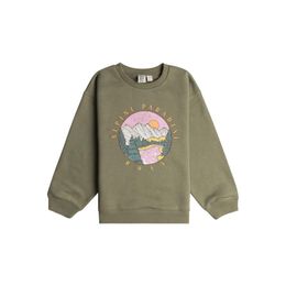 Roxy Sweatshirt &raquo;Morning Hike&laquo; Oil Green 10(140-148cm) 10(140-148cm) Material: Mittelschwerer, geb&uuml;rsteter Stoff...