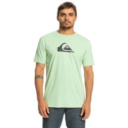 Quiksilver T-Shirt »Comp Logo« Sprucestone M M Stoff: leichter Baumwoll-Jersey [160 g/m2]