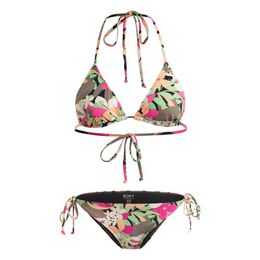 Roxy Triangel-Bikini »Printed Beach Classics« Anthracite Palm Song S L - Cup B Cup B L Kollektion: „PT Beach Classics"-Kollektion