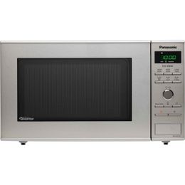 Panasonic Mikrowelle »NN-GD37HSGTG« Grill 1000 W edelstahlfarben/silberfarben
