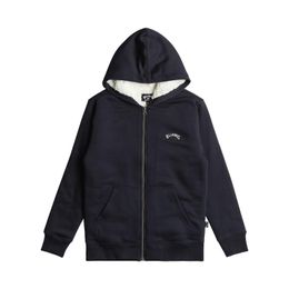 Billabong Sweatshirt »Arch Sherpa« Navy 14(155-164cm) 14(155-164cm) Umweltfreundliches Material: Doppelt...