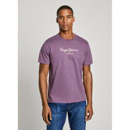 Pepe Jeans Rundhalsshirt »EGGO« aubergine purple 491 M M Kurzarmshirt von Pepe Jeans