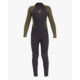 Billabong Neoprenanzug &raquo;3/2mm Intruder&laquo; Antique Black 12 (148-155 cm & 41-46 kg) 12 (148-155 cm & 41-46 kg) Material au&szlig;en: Haltbares...