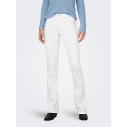 Only Bootcut-Jeans »ONLBLUSH MID FLARED DNM REA0730 NOOS« White XS (34) - Länge 32 Länge 32 XS (34) Regular Fit sorgt für bequemen Sitz bei jeder...