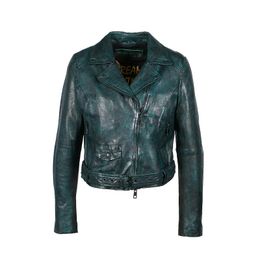 Freaky Nation Lederjacke »Be on Point-FN« blau L(40)