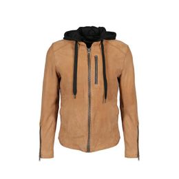 Freaky Nation Lederjacke »Beach Town-FN« beige S(44)