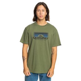 Quiksilver T-Shirt »Step Inside« Four Leaf Clover M M Stoff: Baumwoll-Jersey-Stoff [160 g/m2]