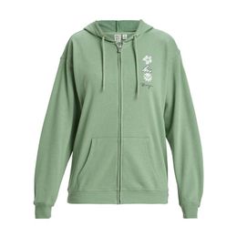 Roxy Hoodie &raquo;Surf Stoked&laquo; gr&uuml;n XL XL Material: Frottee-Fleecestoff aus Baumwolle...