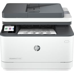 HP Multifunktionsdrucker »LaserJet Pro 3102fdw« weiß/grau Beidseitiger Druck, Display