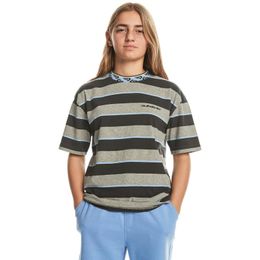 Quiksilver T-Shirt »Stripe« Tarmac Stripe Yth 8 8 Stoff: Jersey-Stoff aus Baumwolle [180...