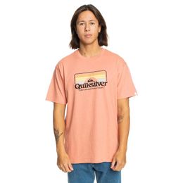 Quiksilver T-Shirt »Step Inside« Canyon Clay XXL XXL Stoff: Baumwoll-Jersey-Stoff [160 g/m2]