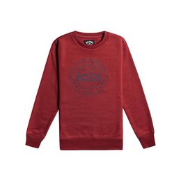Billabong Sweatshirt »Stamp« Oxblood 8(125-130cm) 8(125-130cm) Material: Doppelt gefärbter Fleece aus einem...