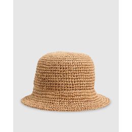 Billabong Wendehut »Holiday Hat« Whiskey M M Stoff: Papier-Stroh-Stoff