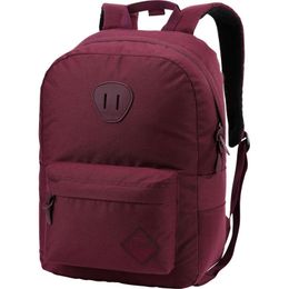 Nitro Freizeitrucksack »Urban Classic« Daypack mit Laptopfach, Alltagsrucksack, Schulrucksack Wine