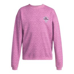 Quiksilver Sweatshirt &raquo;Take Us Back&laquo; Violetheritagegeo Aop Crew Fle L L Material: Innen ungeb&uuml;rsteter Stoff aus...