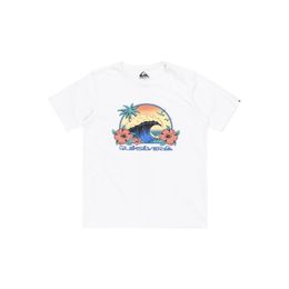 Quiksilver T-Shirt »Riding Today« White 14 14 Stoff: Baumwollstoff [160 g/m2]