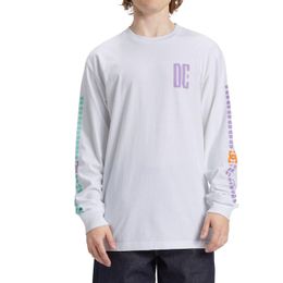 DC Shoes Langarmshirt »Sportster« White M M Material: Jersey-Stoff aus...
