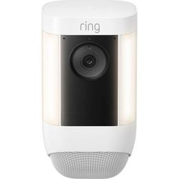Ring &Uuml;berwachungskamera &raquo;Spotlight Kamera Pro Kabel&laquo; Au&szlig;enbereich wei&szlig; Dual-Band-WLAN