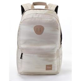 Nitro Freizeitrucksack »Urban Plus« Daypack, Streetpack im Retro-Look, Alltagsrucksack, Schulrucksack Dune