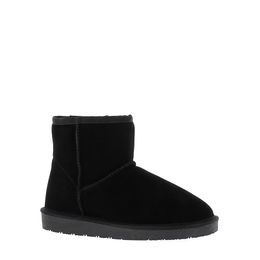Gooce Leder-Winterboots "Thimble" in Schwarz - 51% | Größe 40 | Damen-stiefel