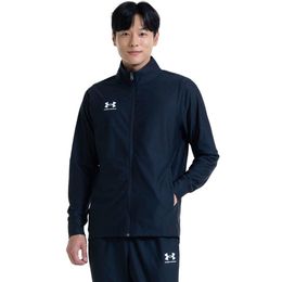 Trainingsanzug Under Armour "UA Challenger Trainingsanzug", Herren, Gr. S, schwarz (schwarz1), Obermaterial: 100% Polyester, sportlich, Sportanzüge