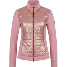 Outdoorjacke Sportalm KITZBÜHEL, Damen, Gr. 42, pink dawn, Web, Obermaterial: 85% Polyester, 15% Elasthan, unifarben, feminin, figurumspielend, Langarm Bündchen, Jacken, mit Wording-Transfer-Druck im Rückenteil