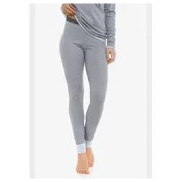 Schöffel Funktionshose SCHÖFFEL "Merino Sport Pants long W", Herren, Gr. M, Normalgrößen, grau (9645, grau), Oberstoff : 43% Lyocell 34% Wolle 23% Nylon, sportlich, Hosen