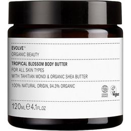 Evolve Organic Beauty Haare & Körper Feuchtigkeitspflege Tropical Blossom Body Butter 120 ml