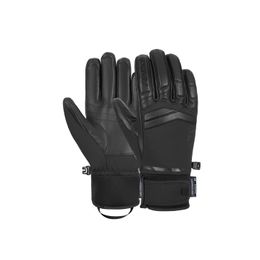 Skihandschuhe Reusch "Dylan R-TEX XT", Damen, Gr. 7,5, schwarz, 70% Polyester, 30% Ziegenleder, mehrfarbig, klassisch, Handschuhe, in wasserdichter Qualität