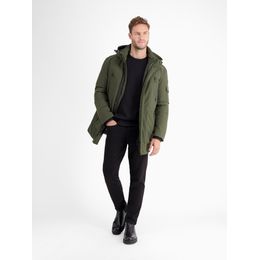 Outdoorjacke Lerros "Lerros Wasserdichter Winter-Parka mit Kapuze", Herren, Gr. XL, grün (olive), 100% Polyester, Langarm, Jacken, Wasser- und windabweisend, atmungsaktiv