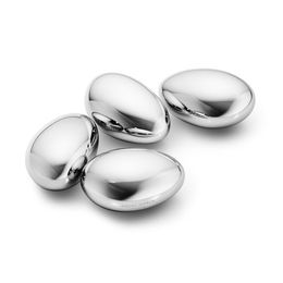 Georg Jensen - Sky Eiswürfel 4er-Set, Edelstahl